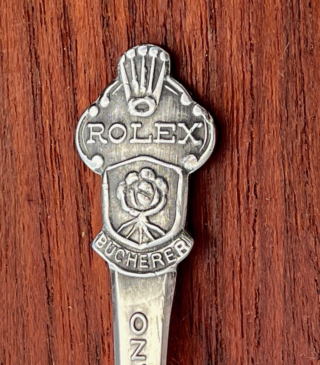 Rolex Spoon, Bucherer Spoon Lugano Switzerland CB, Rolex Lugano Spoon ...
