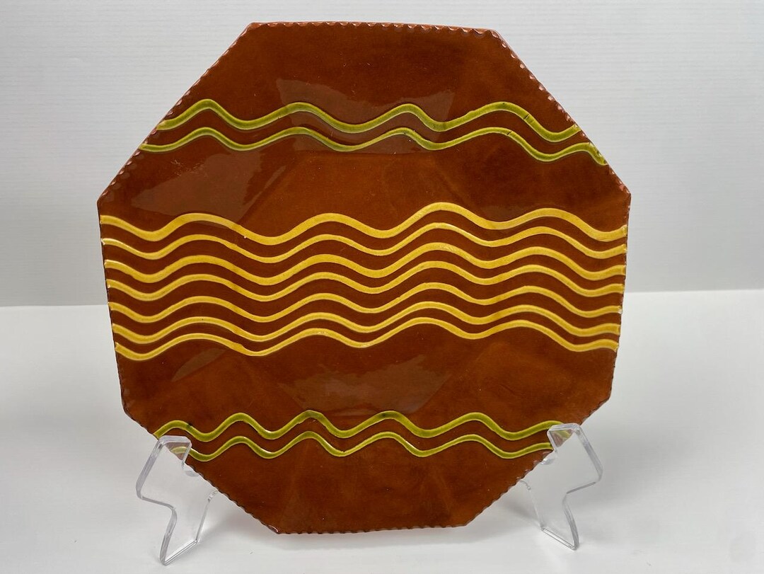 Breininger, Redware, Tree of Life, Pottery Plate, 1980, Signed - Etsy
