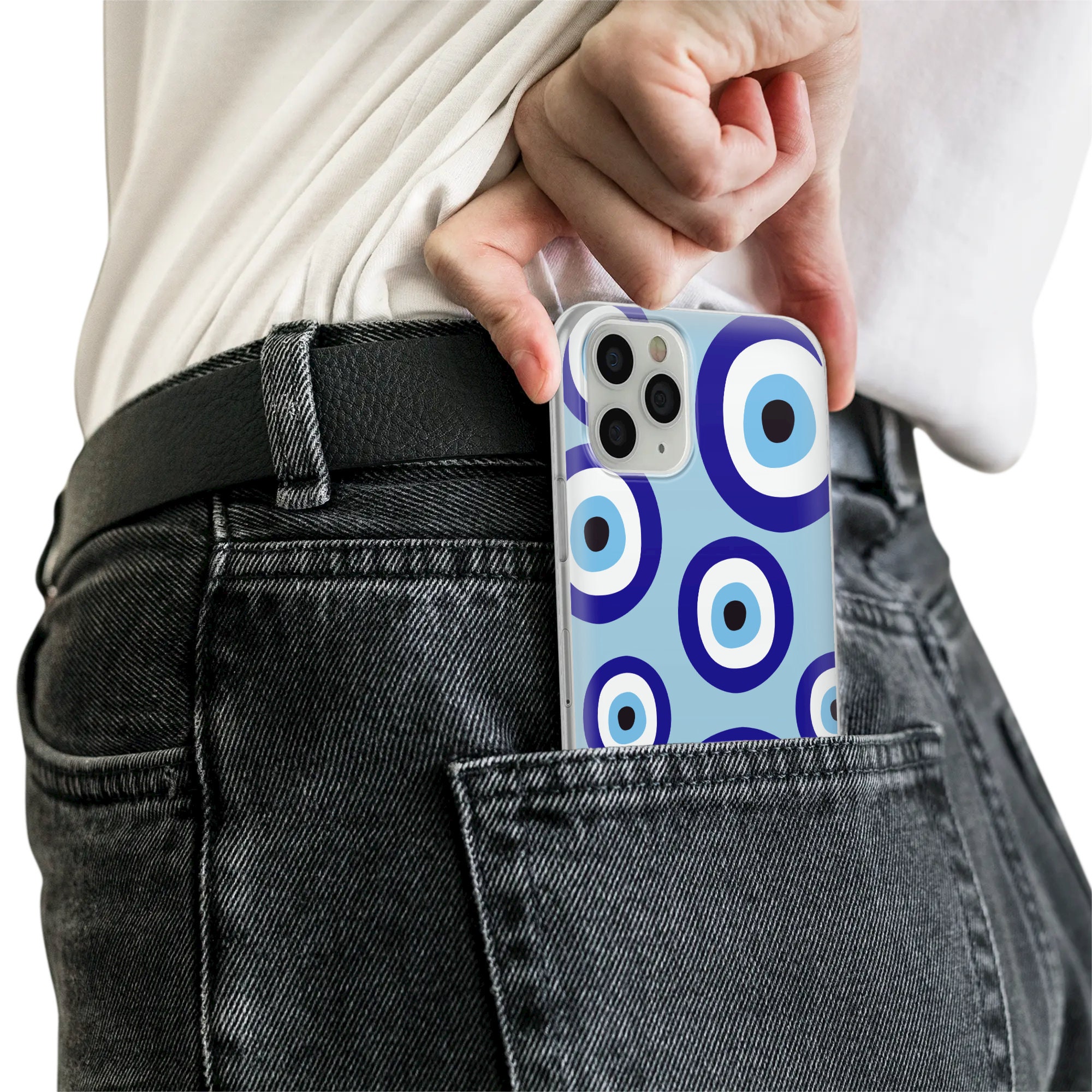 Eye Symbol Phone Case Evileye Cover for iPhone 15pro, 14, 13, 12, 11 ...