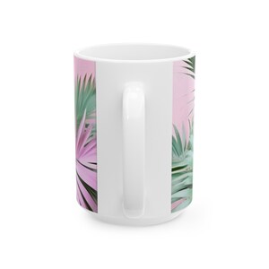 Tropical Coffee Mug, Palm Trees, Gift for Her, Tropical Vacation ...