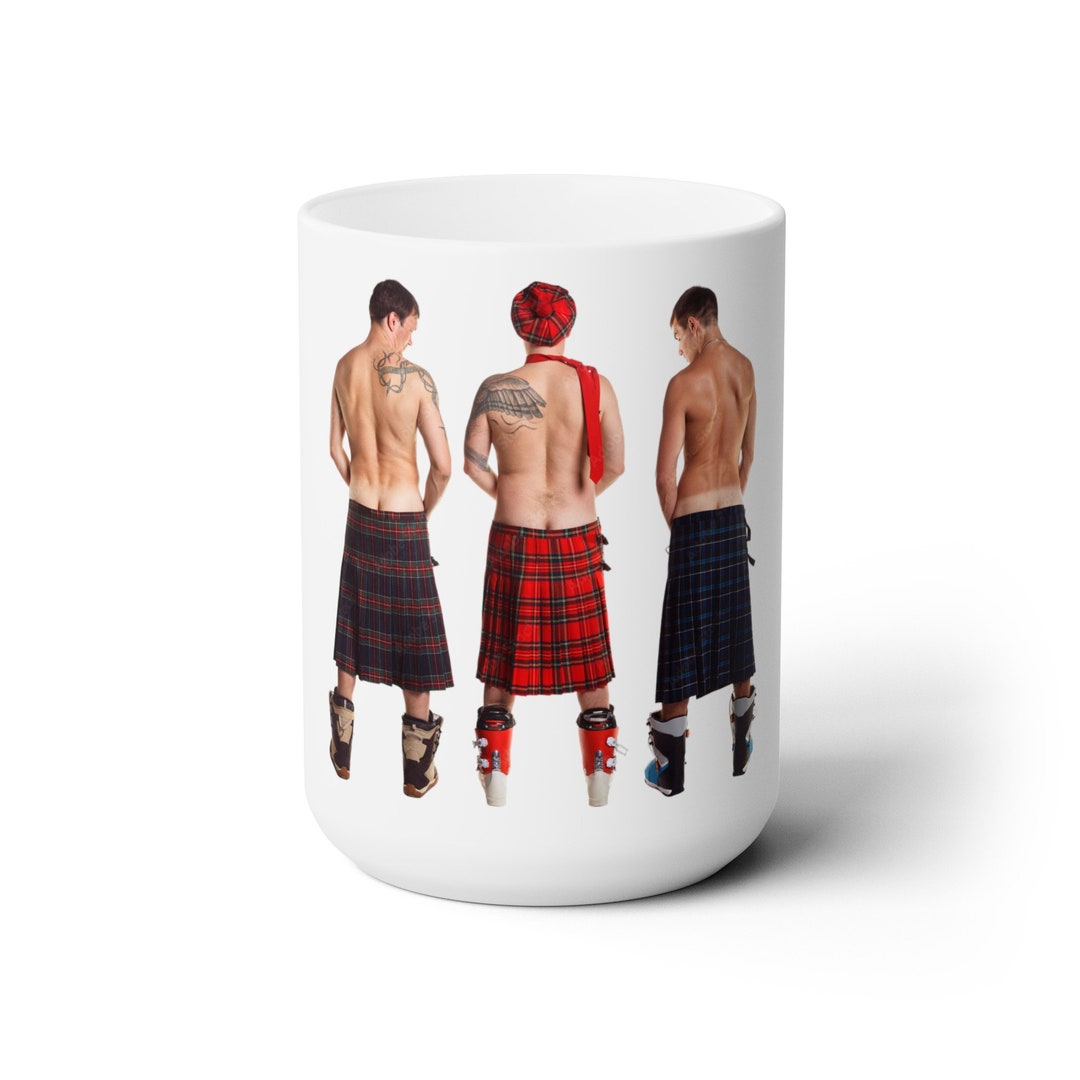 Funny Scottish Kilt Ceramic Mug, 15oz, Novelty Gift - Etsy