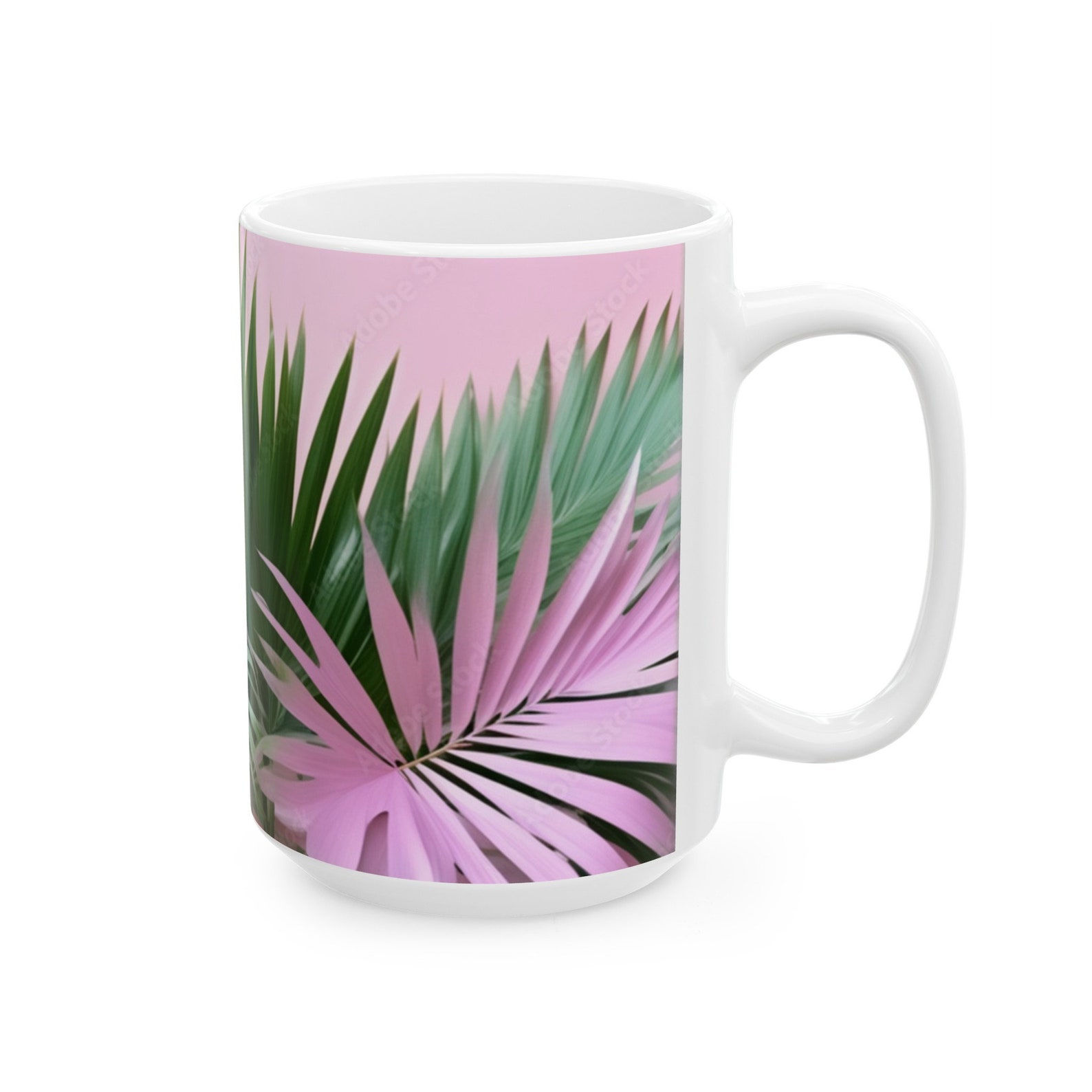 Tropical Coffee Mug, Palm Trees, Gift for Her, Tropical Vacation ...