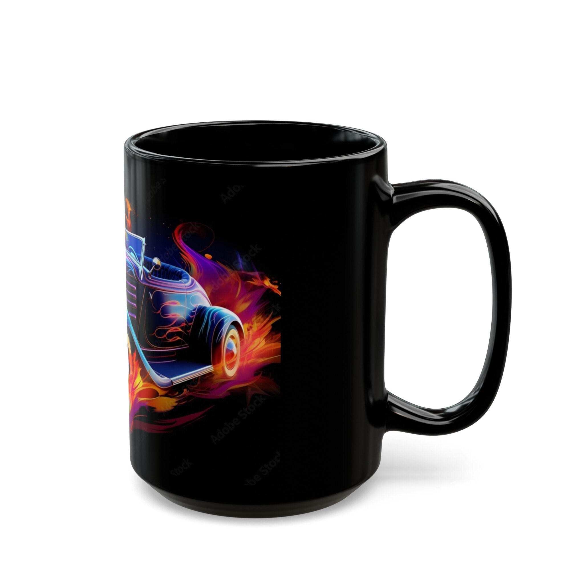 Hot Rod Coffee Mug, Car Lovers,,hot Rod, Gift for Him, Dads Birthday ...