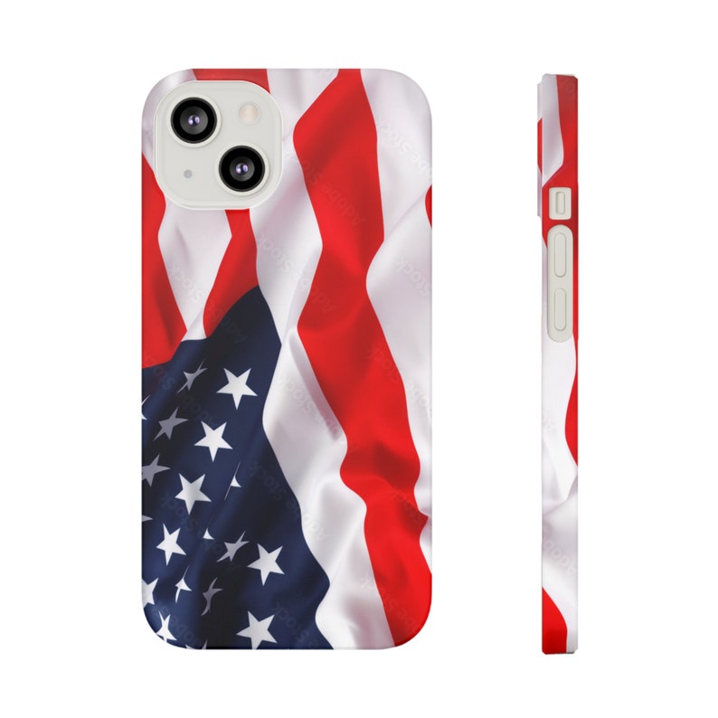 American Flag Phone Case, Red White and Blue, Patriotic Gift, 4th of ...