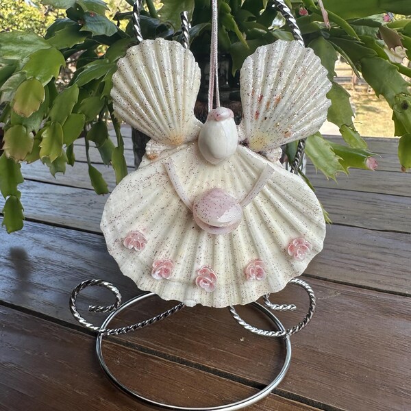 Seashell Angel Ornament - Etsy