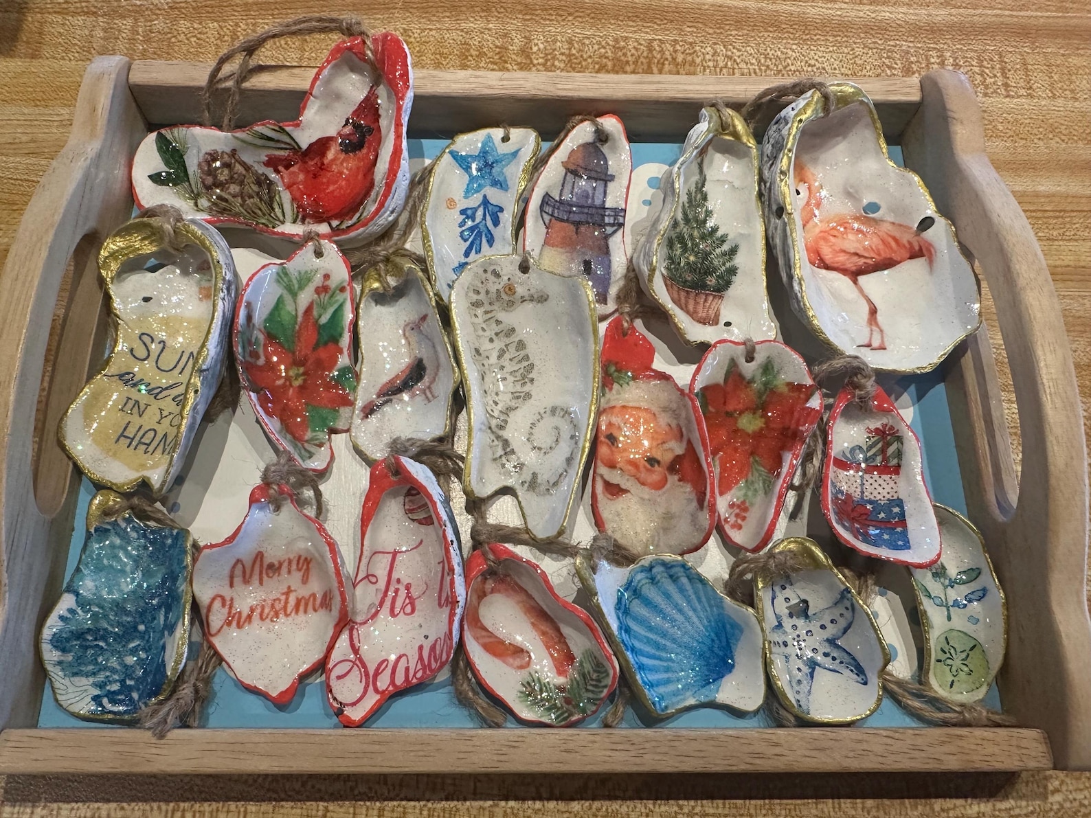 Seashell Christmas Tree - Etsy