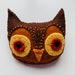 Felt Owl Brooch Pin Pattern and Tutorial Including Video - Etsy