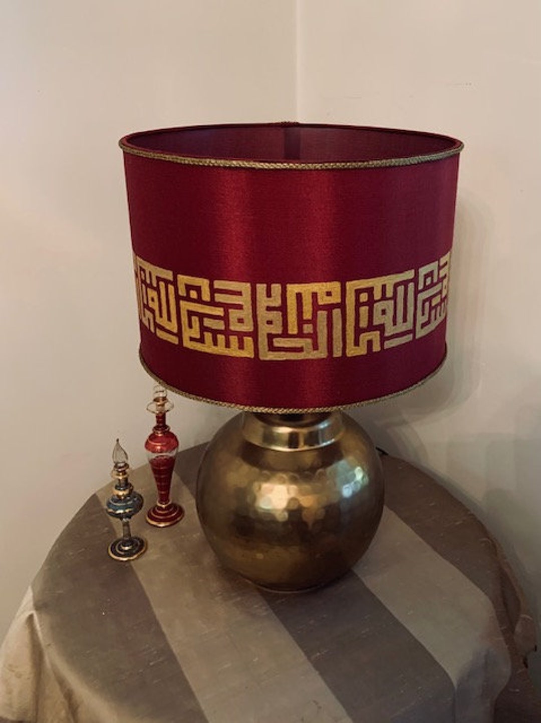 A Unique Hand Painted Lampshade Inspired by My Love for Arabic ...