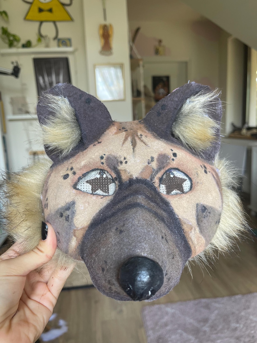 Handmade Hyena Mask || Therian, Furry, Cosplay, LARP - Etsy