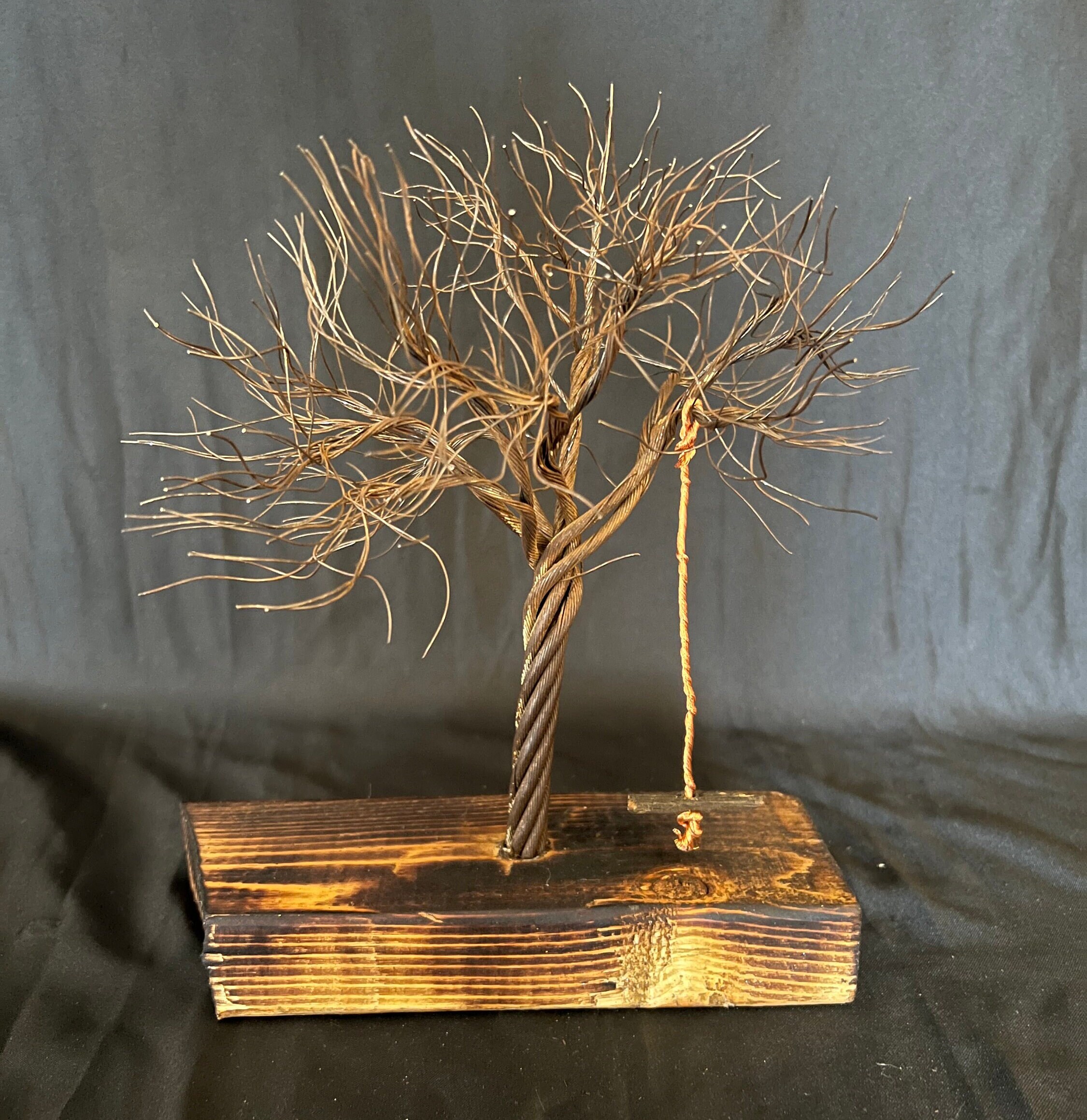 Handmade Tree Decor, Handmade Tree Art, Rustic Tree Decor, Rustic Tree ...