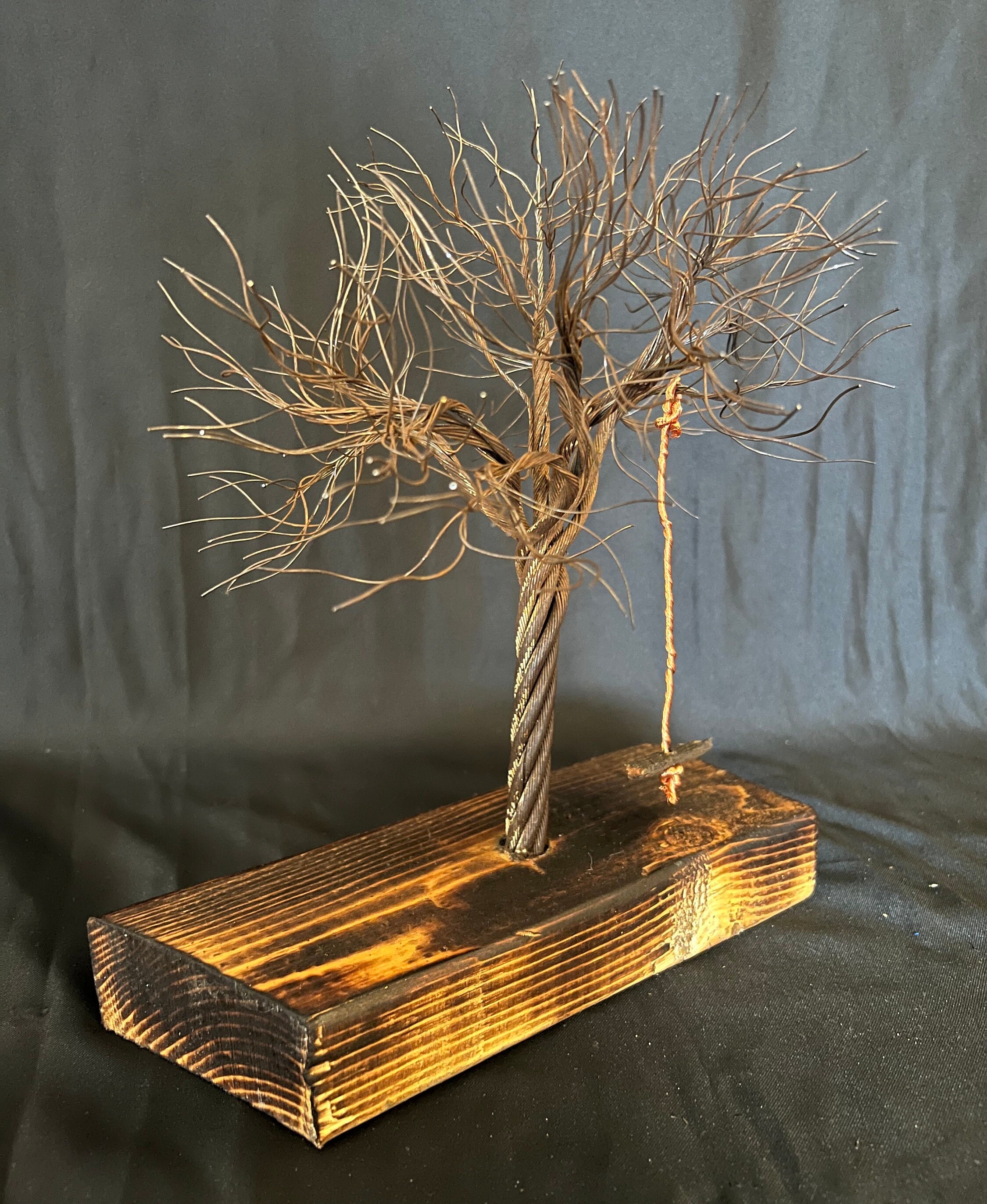 Handmade Tree Decor, Handmade Tree Art, Rustic Tree Decor, Rustic Tree ...