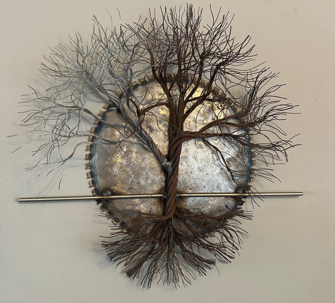Tree of Life Tree of Life Wall Art Unique Tree Art Steel Tree of Life ...