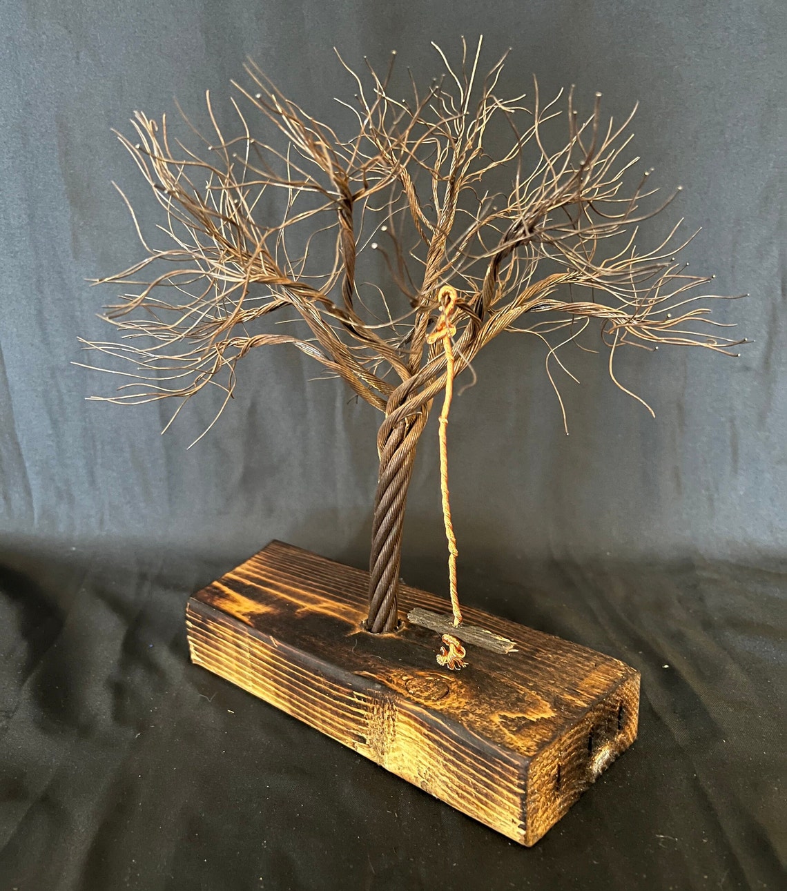Handmade Tree Decor, Handmade Tree Art, Rustic Tree Decor, Rustic Tree ...