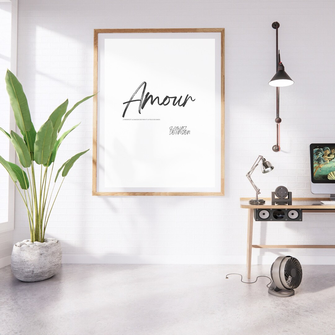 LOVE, Printable Digital Poster JPEG / PDF. - Etsy