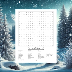 100-themed Word Search Puzzle Book: Printable, Fun & Relaxing Word ...