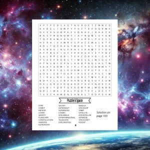 100-themed Word Search Puzzle Book: Printable, Fun & Relaxing Word ...