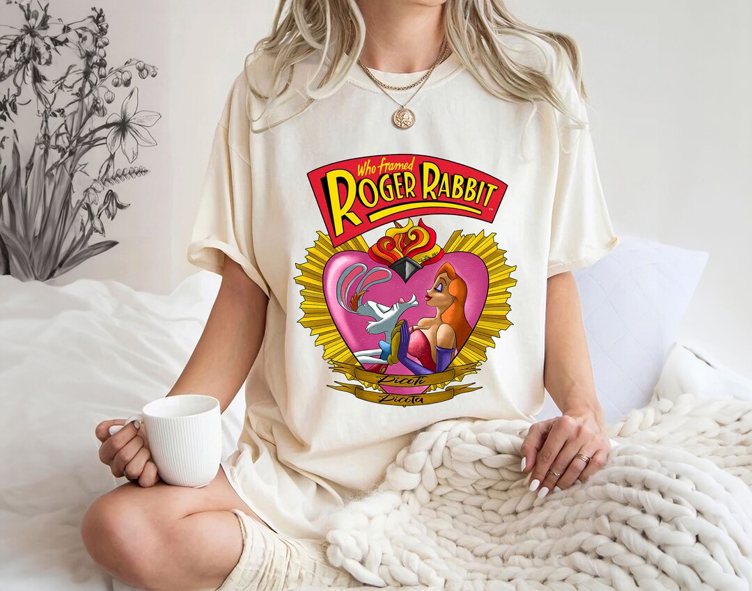 Retro Disney Who Framed Roger Rabbit Shirts, Jessica and Roger Shirt ...