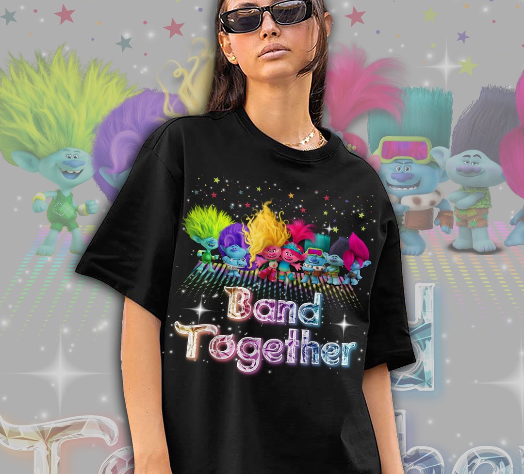 Trolls Band Together Shirt Trolls Squad Cartoon Movie Shirts, Trolls ...