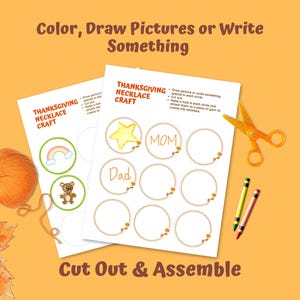 Thanksgiving Gratitude Activity Pack, Kids Turkey Game (digital ...