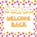 Groovy Retro Back to School Bulletin Board Kit “welcome Back” - Etsy