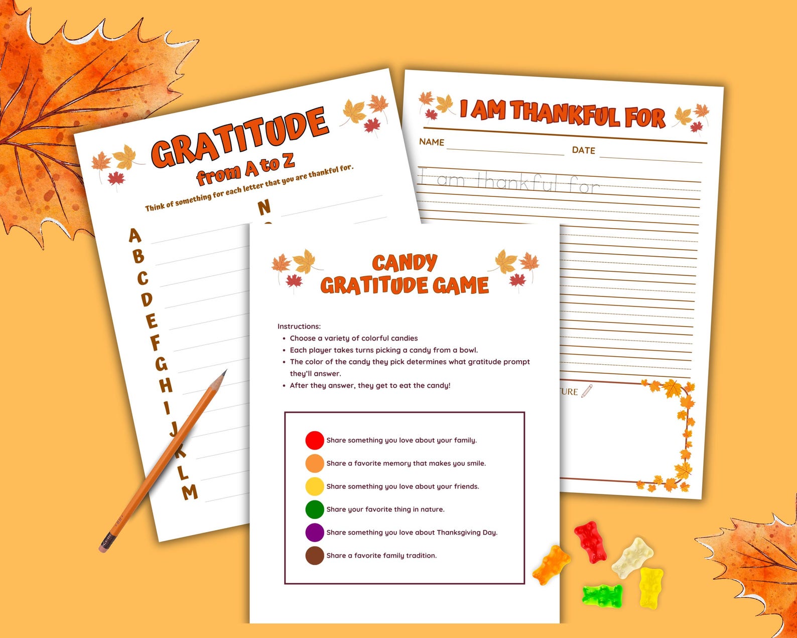 Thanksgiving Gratitude Activity Pack for Kids, Build A Turkey ...