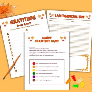 Thanksgiving Gratitude Activity Pack for Kids, Build A Turkey ...