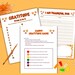 Thanksgiving Gratitude Activity Pack, Kids Turkey Game (digital ...