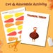 Thanksgiving Gratitude Activity Pack, Kids Turkey Game (digital ...