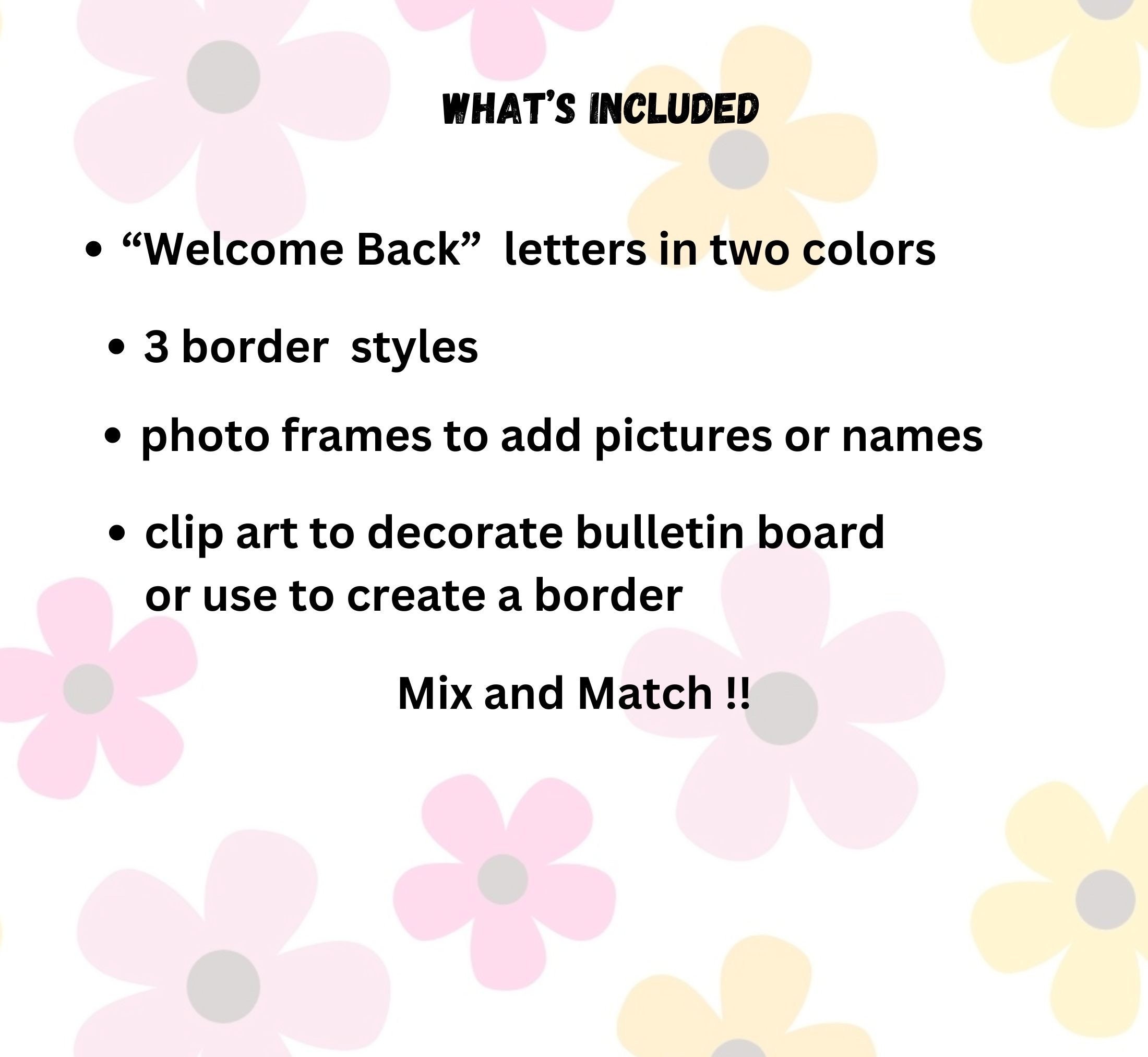 Groovy Retro Back to School Bulletin Board Kit “welcome Back” - Etsy