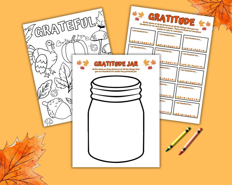 Thanksgiving Gratitude Activity Pack for Kids, Build A Turkey ...