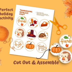Thanksgiving Gratitude Activity Pack, Kids Turkey Game (digital ...