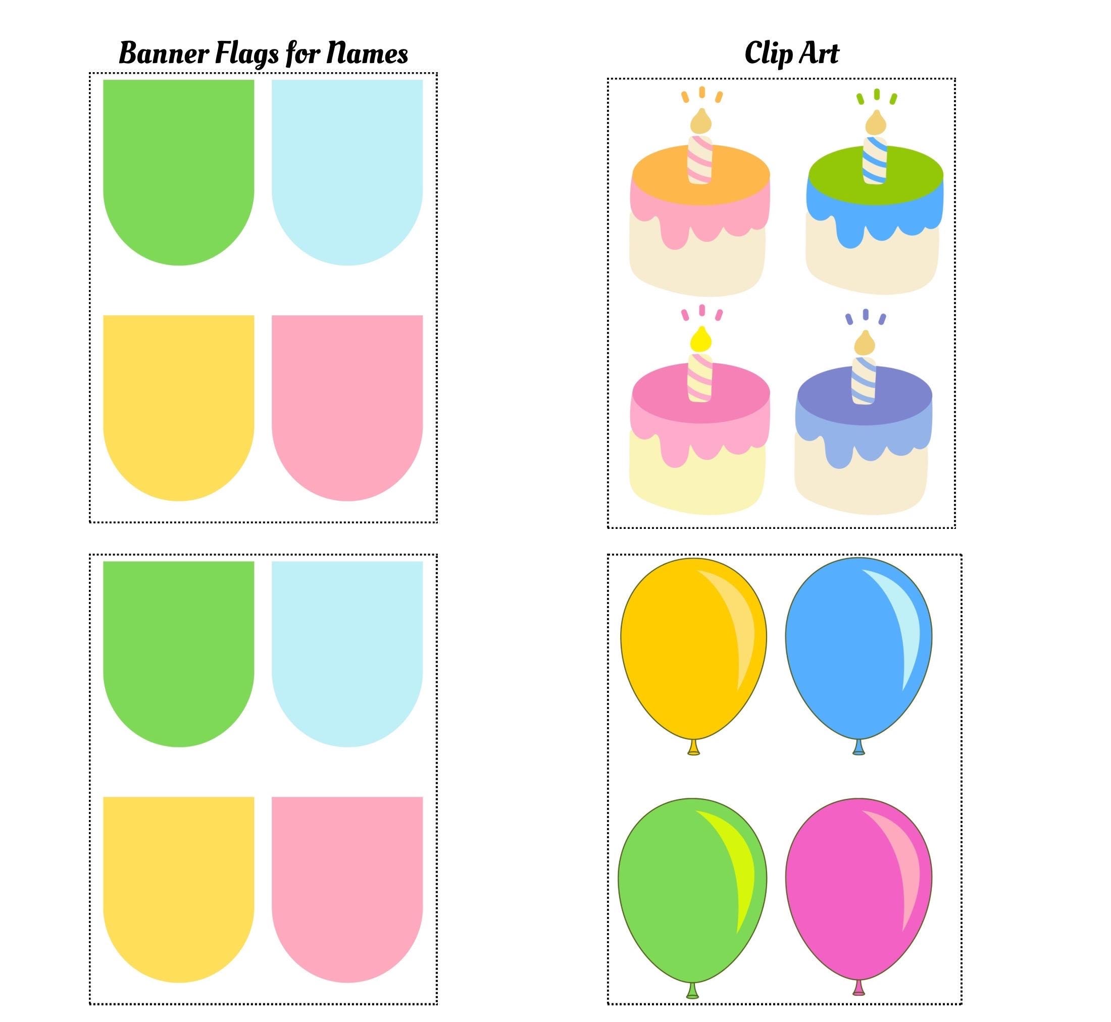Birthday Bulletin Board Kit for Classroom and Home Puppy and Kitty ...