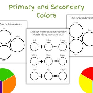 Learning Colors for Kids Printable | Preschool & Toddler Color ...