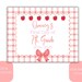 Printable First Day of School Sign for Girls, Polka Dot First Day of ...