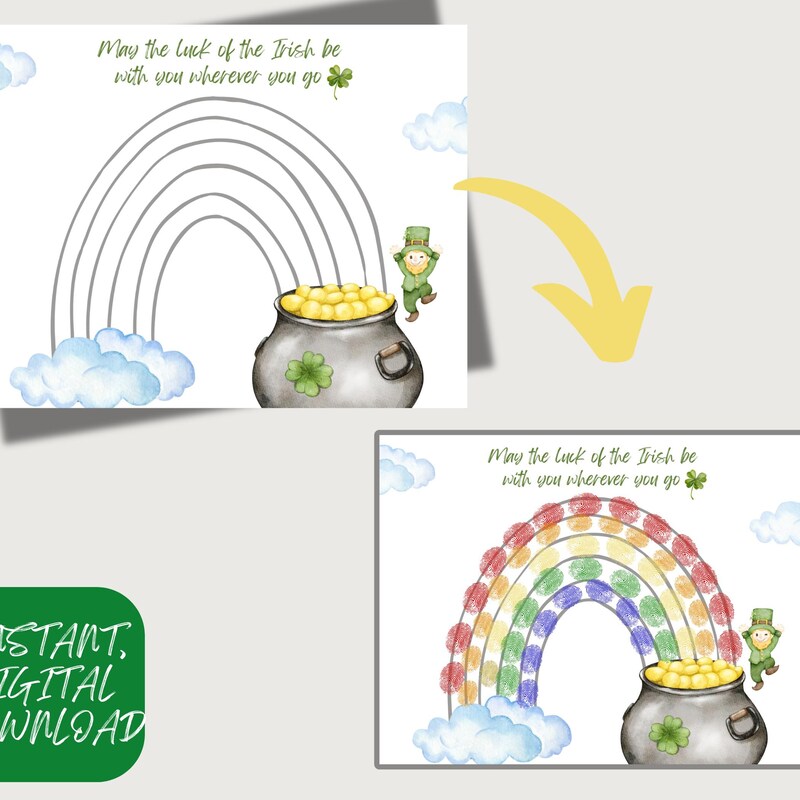 St Patricks Day Pot of Gold - Etsy