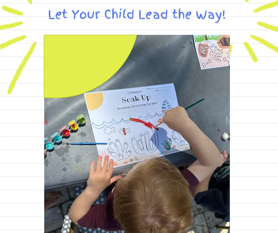 Back to School Printable Coloring Page, Under the Sea School Classroom ...