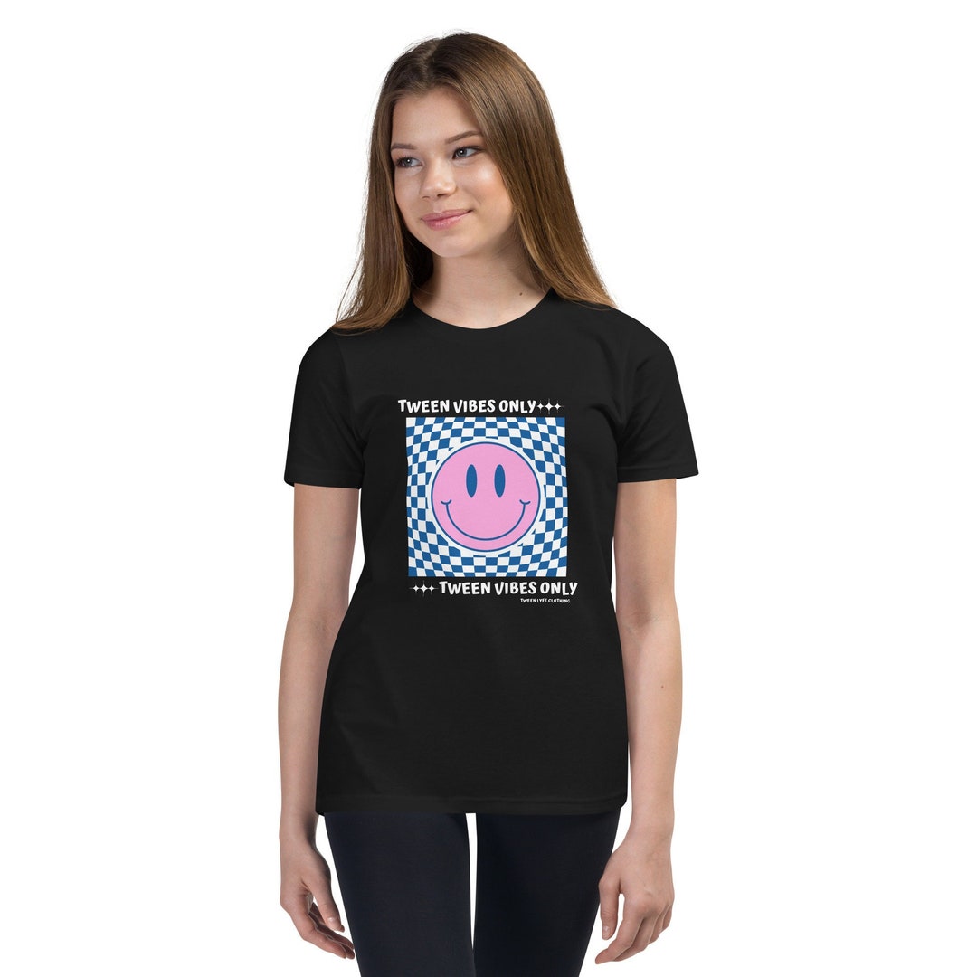 Tween Vibes Only Tween T-shirt, T-shirts for Girls, Pre-teen Shirt ...