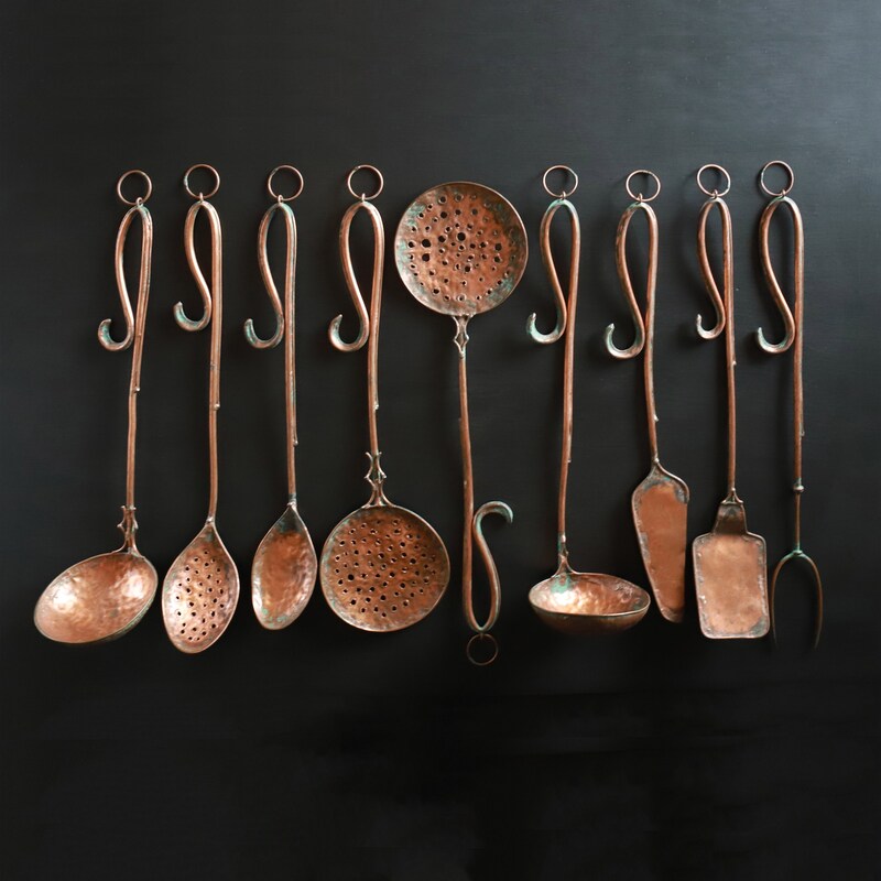 Copper Utensils - Etsy