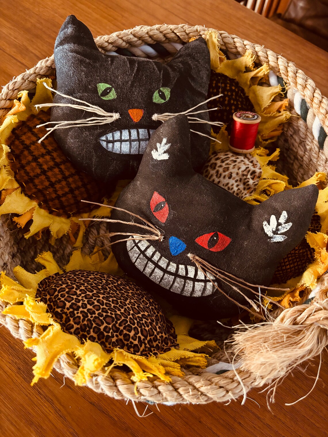 E-pattern Primitive Cat PDF File Instant Download Easy Sewing Bowl ...
