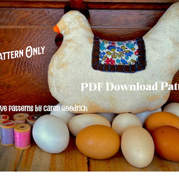 Primitive Chickens - Etsy