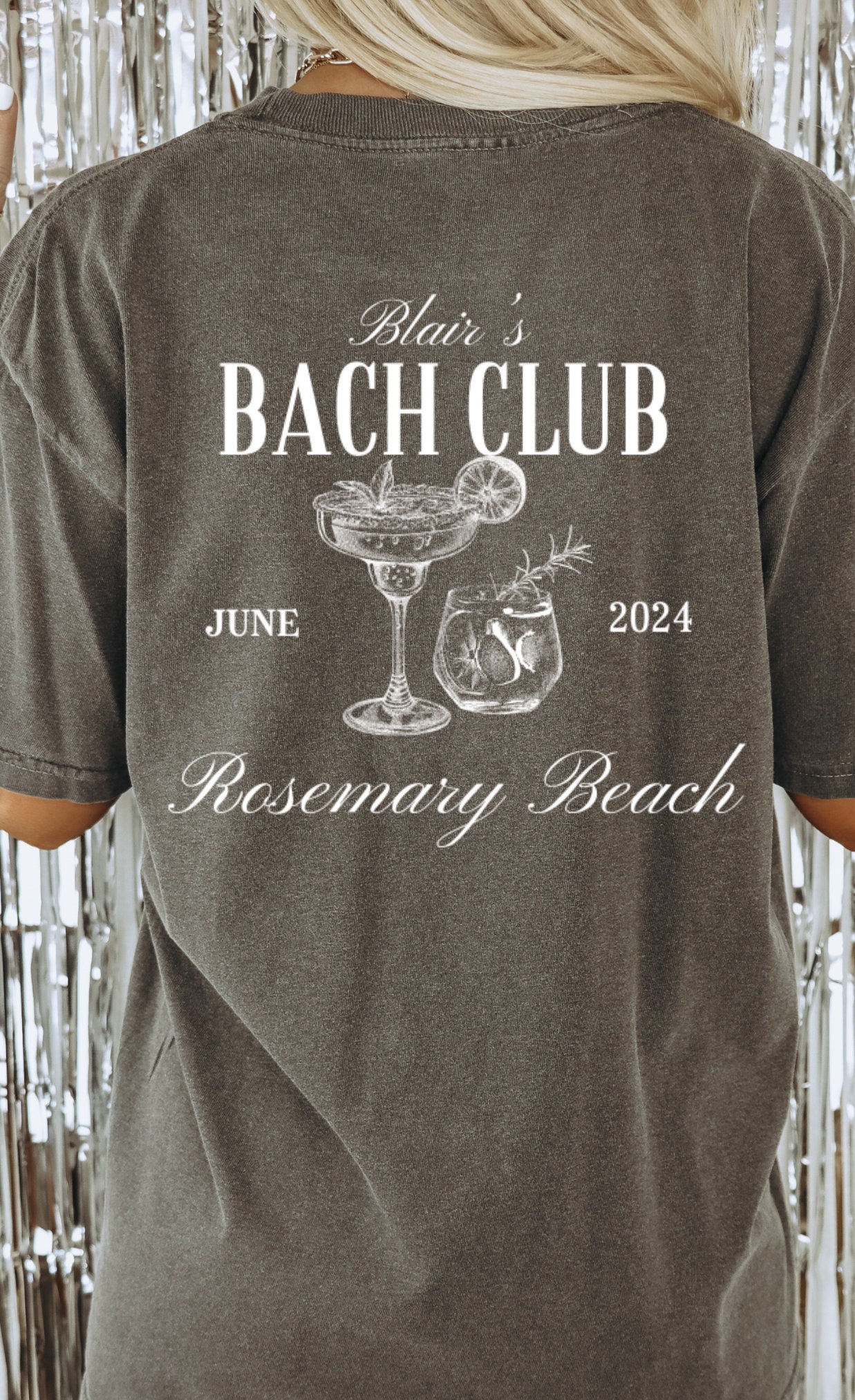 2 Personalized Bachelorette Logos, Custom Bachelorette SVG, Bach Party ...