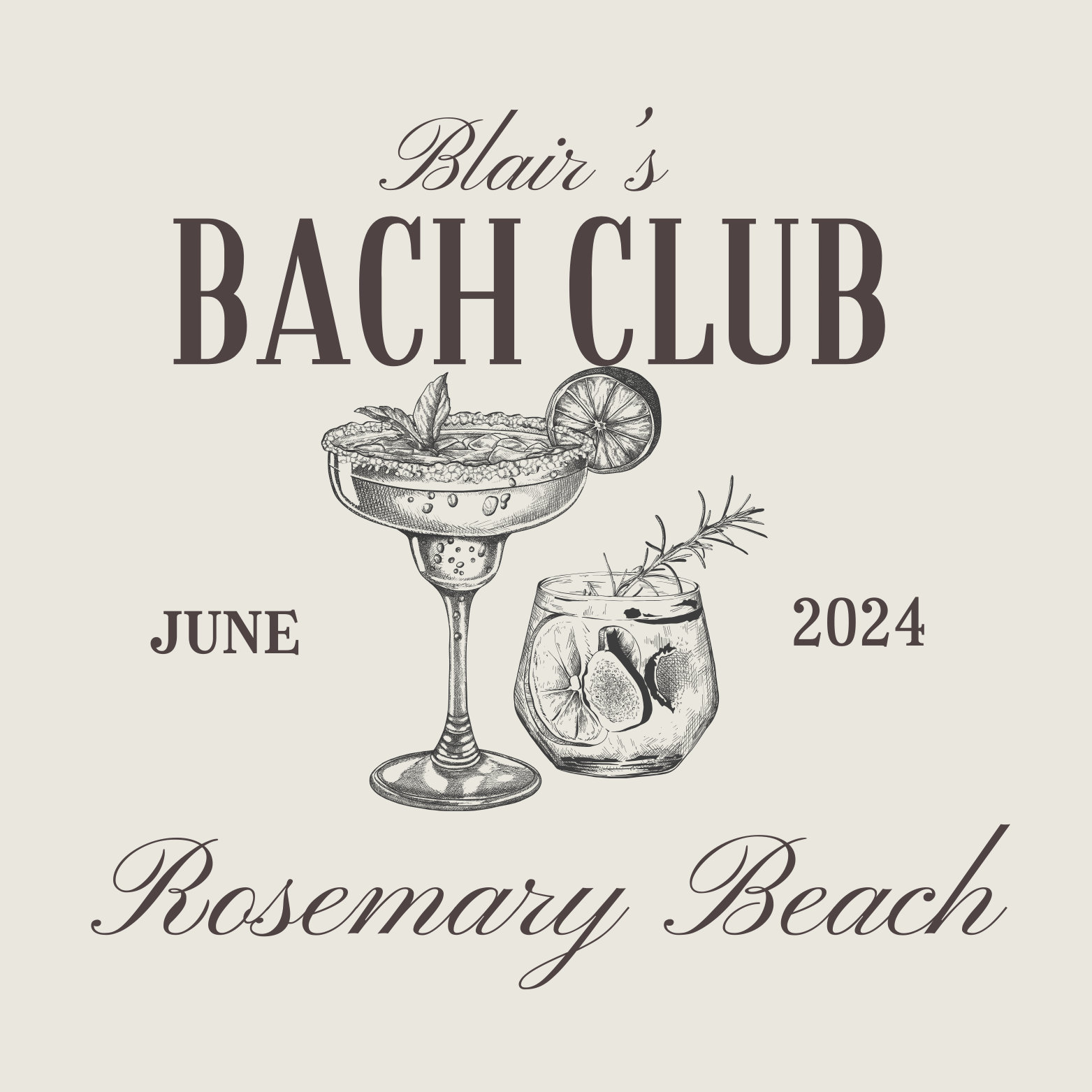 2 Personalized Bachelorette Logos, Custom Bachelorette SVG, Bach Party ...