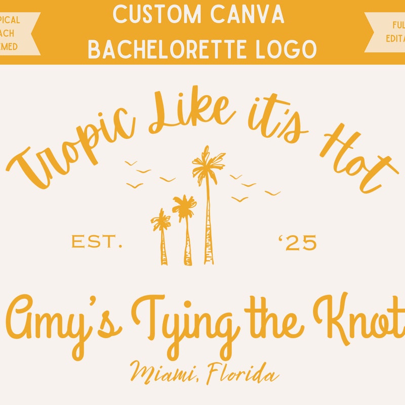 Tropic Like Its Hot Bachelorette - Etsy