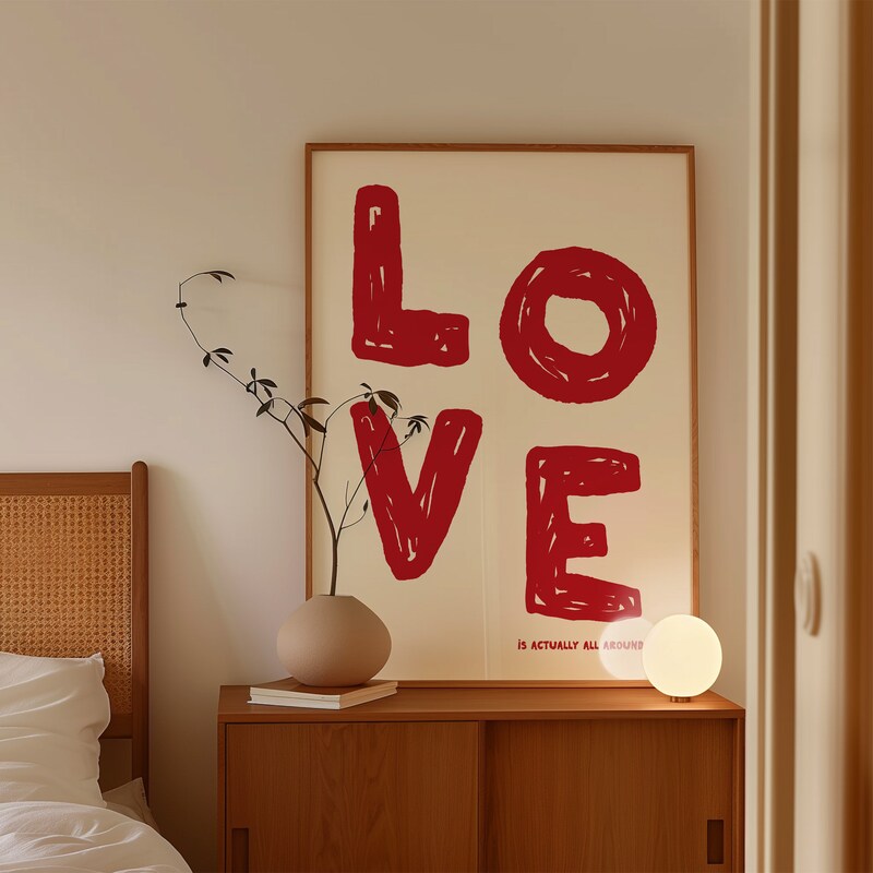 Love Print - Etsy