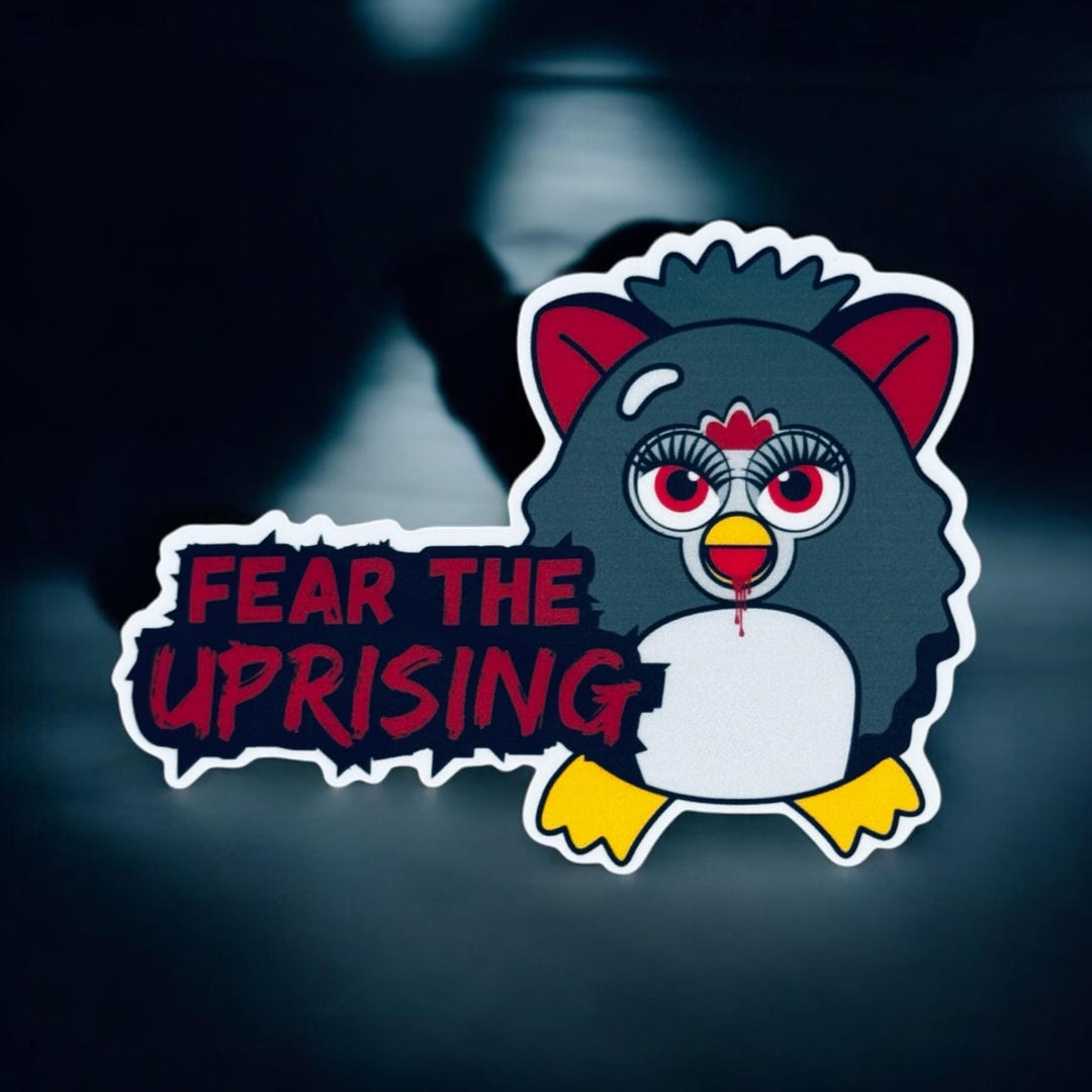 Furby Fear the Uprising Sticker - Etsy