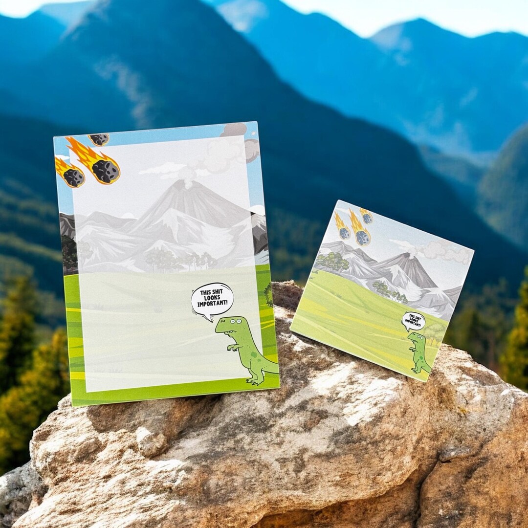 This Shit Looks Important Post-it Notes and Notepad Set - Etsy