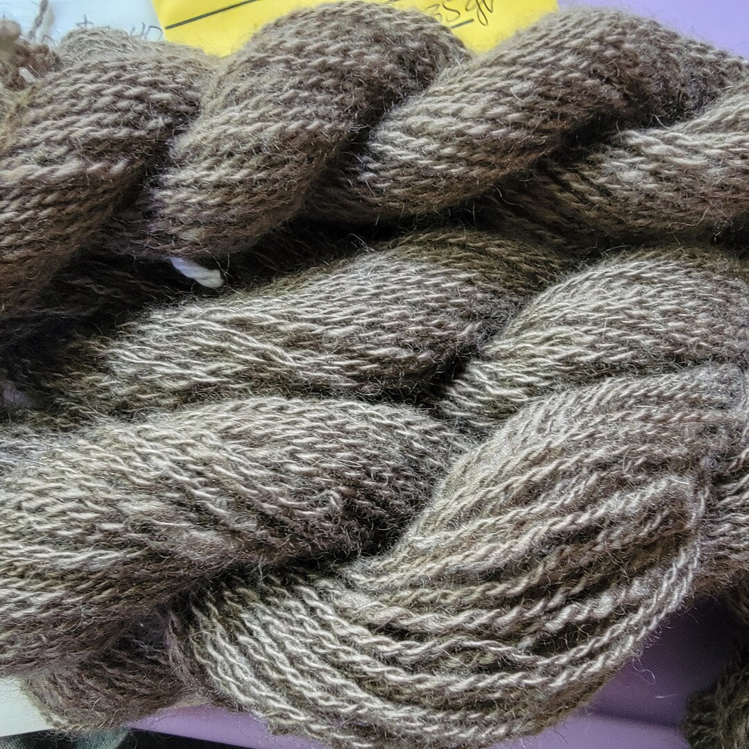 Musk Ox 100% Qiviut Handspun Yarn 100 Yards 17-18 Gram Fingering Weight ...