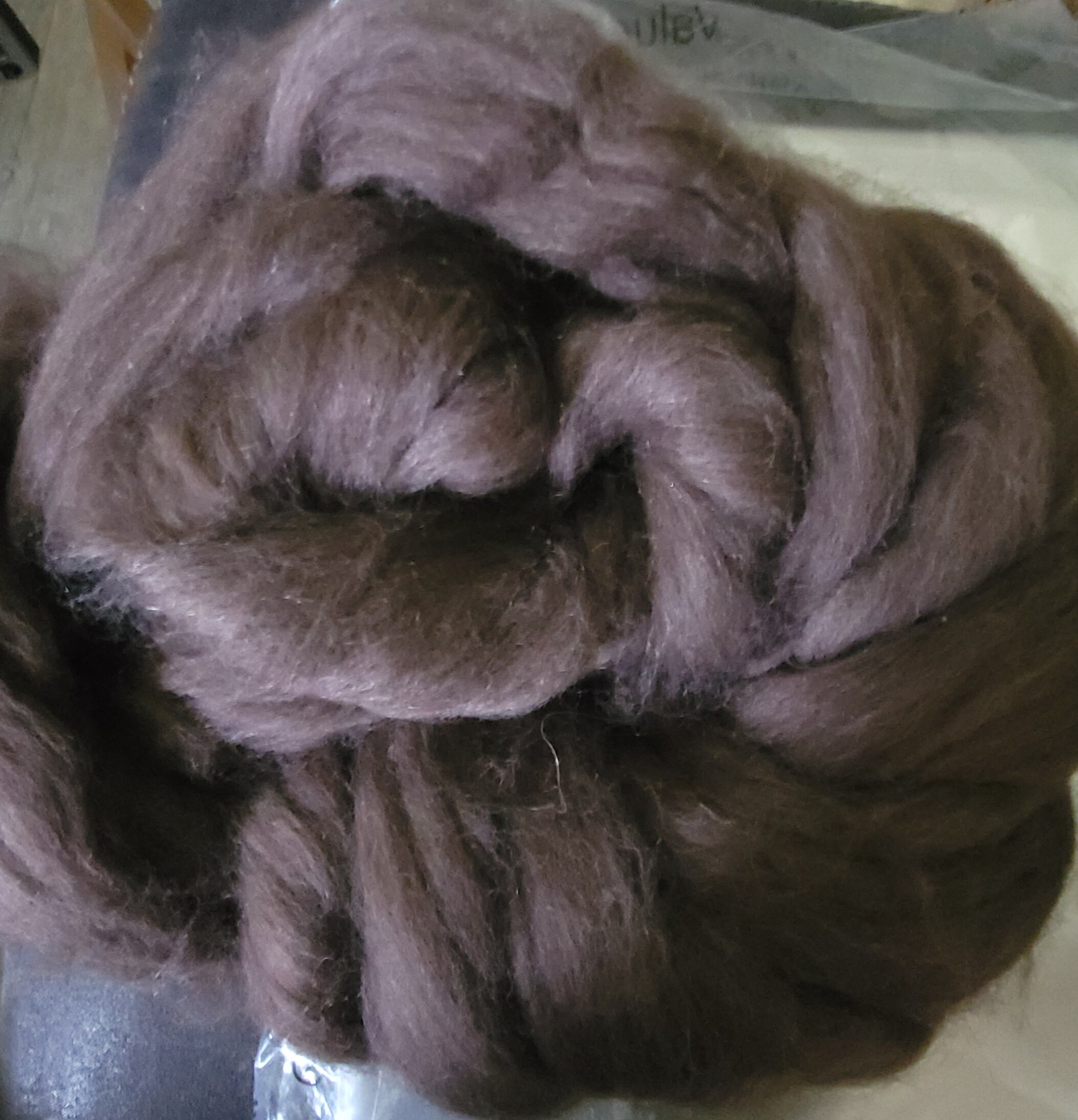 Yak Combed Top Roving 100% to Spin Dark Chocolate Luxury Fiber 2 Oz - Etsy