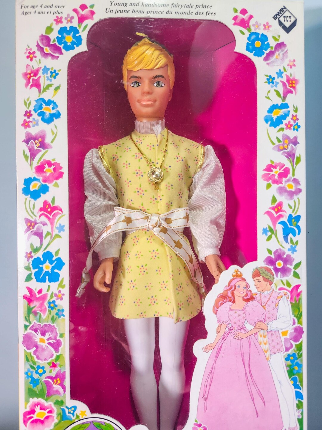 Vintage Creata Flower Prince Lawrence Doll in Box 11.5 Inch 1984 ...