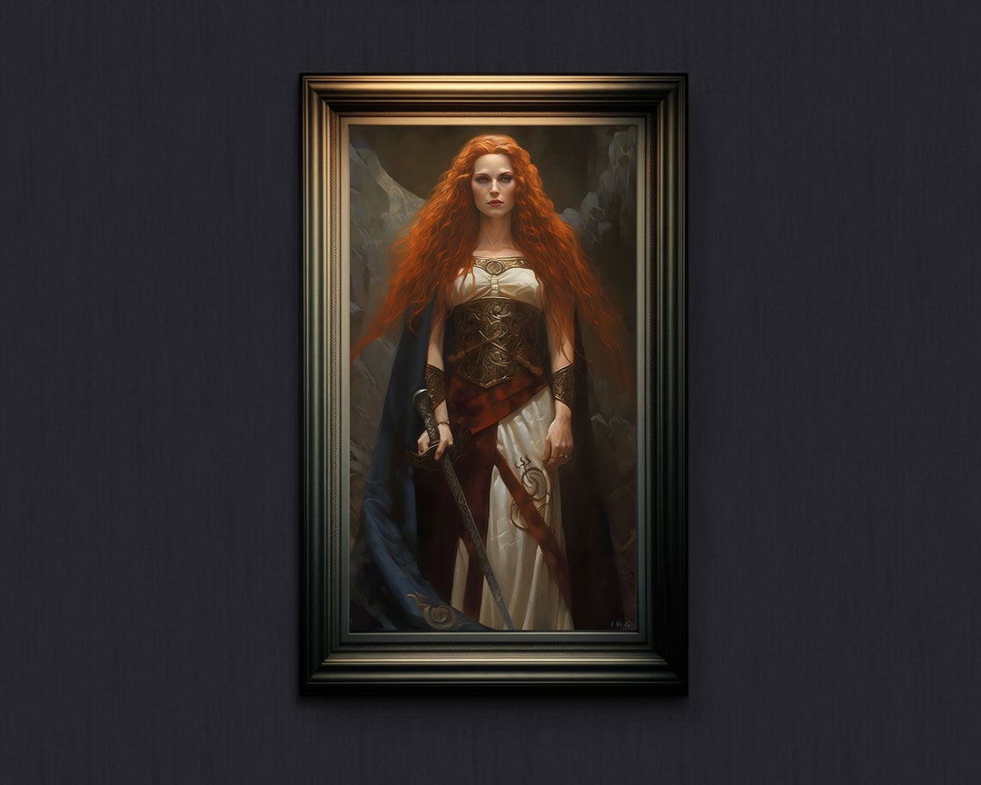 Macha, Irish Celtic Mythology Warrior Queen, Strong Women, Original ...